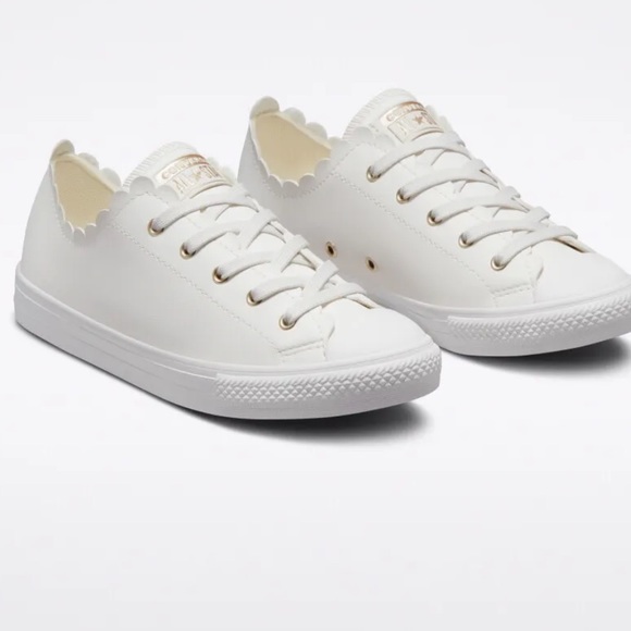 Converse | Shoes | Converse Scallop Edge Sneakers | Poshmark